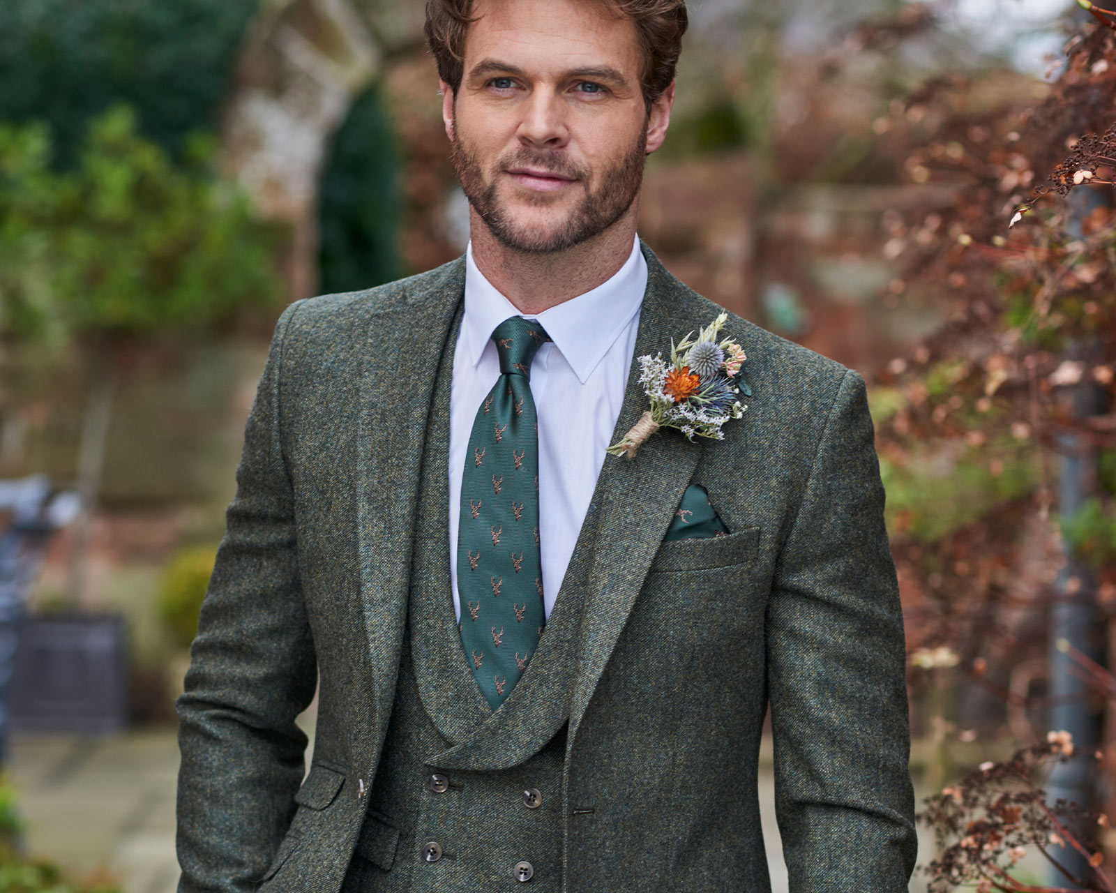 Tweed Suits | Tweed Wedding Suit Hire | Peter Posh