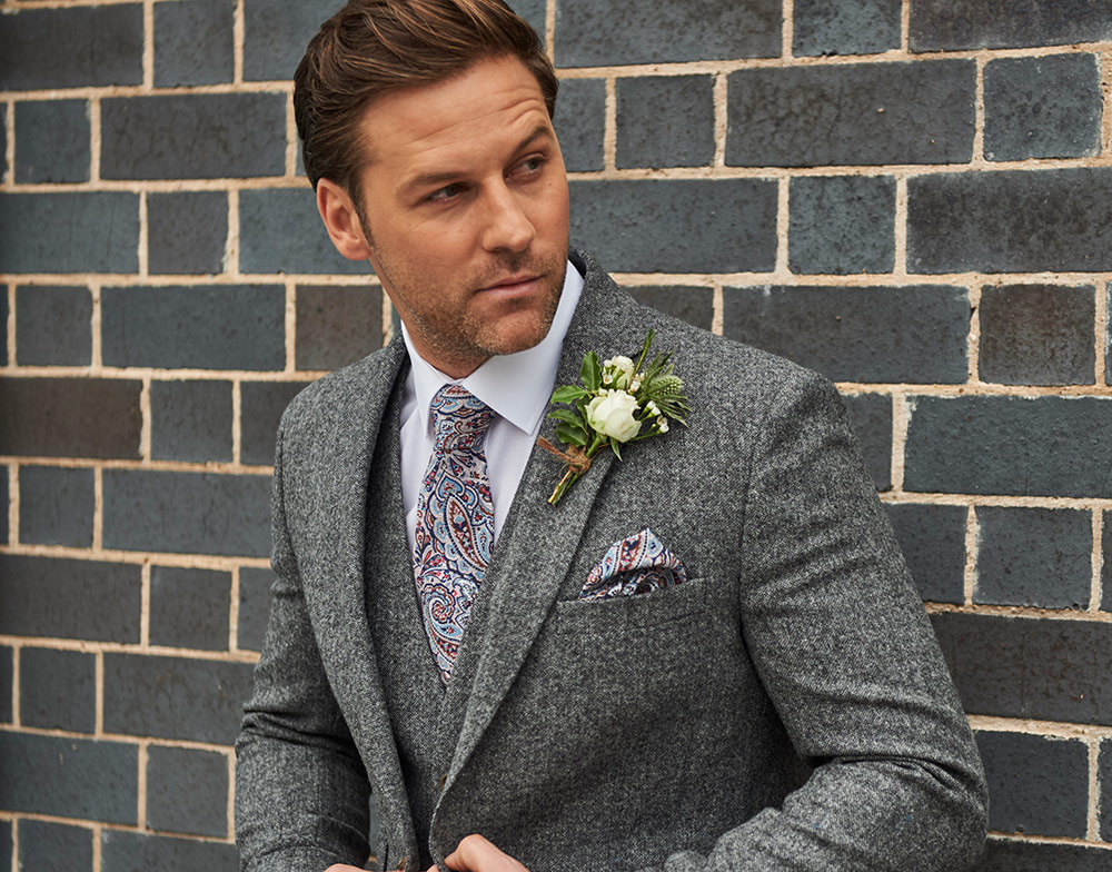 Tweed Suits | Tweed Wedding Suit Hire | Peter Posh